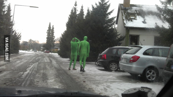 Full body "Morph Suits" for running. - 9GAG