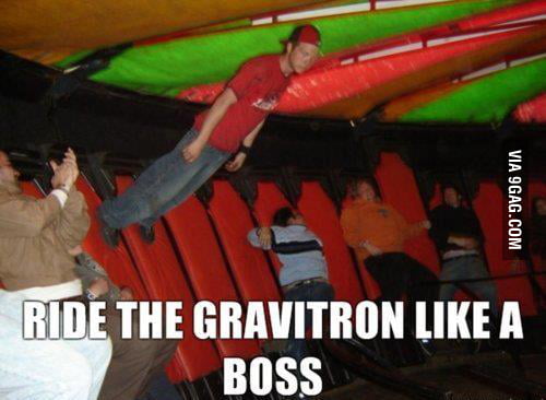 Ride The Gravitron like A Boss - 9GAG