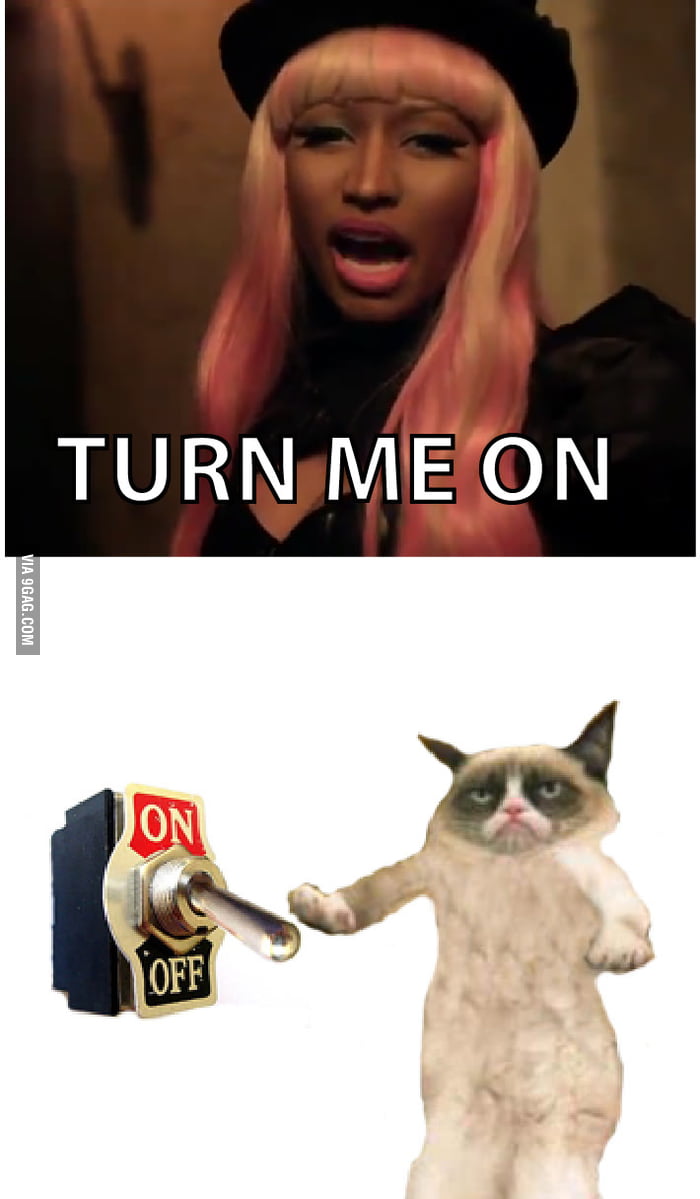 Grumpy cat on Nicki Minaj - 9GAG