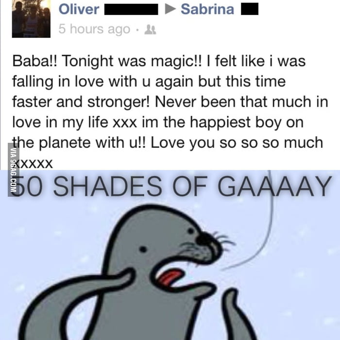 50 shades of GAAAAAY - 9GAG