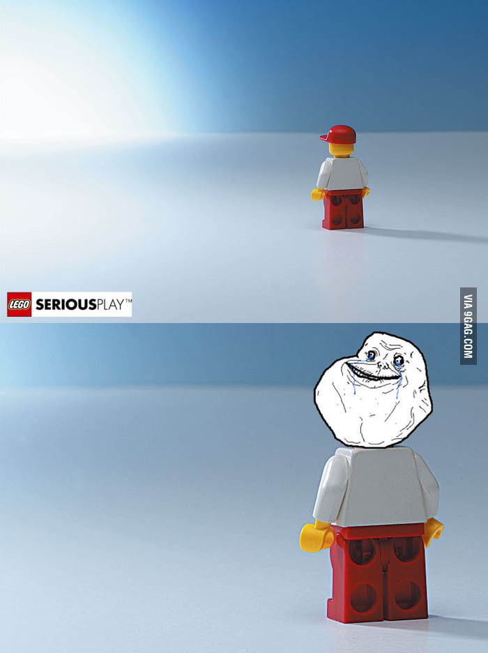 The most depressing Lego poster ever - 9GAG