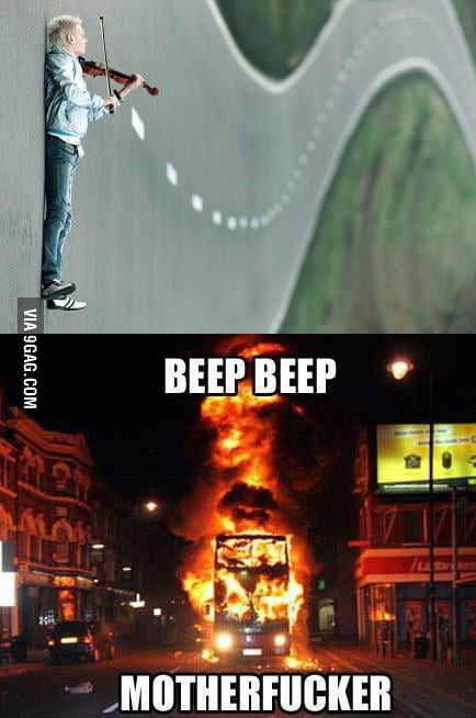 Beep Beep - 9GAG