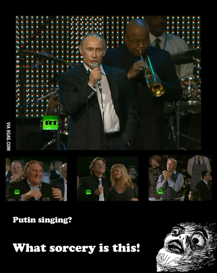 Putin Singing - 9GAG