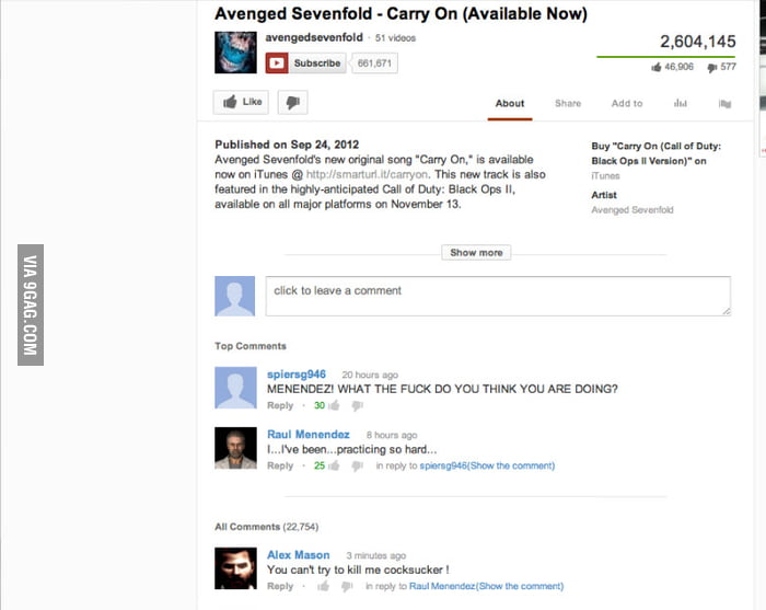 Awesome comments are awesome - 9GAG