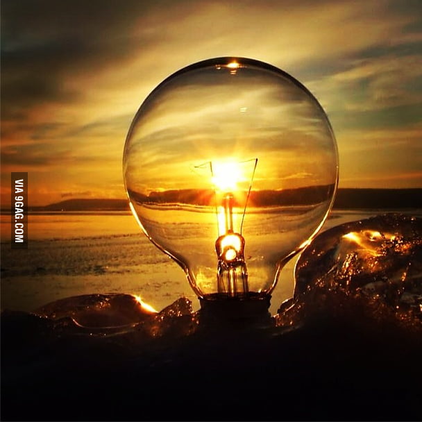 Amazing Light Bulb - 9GAG