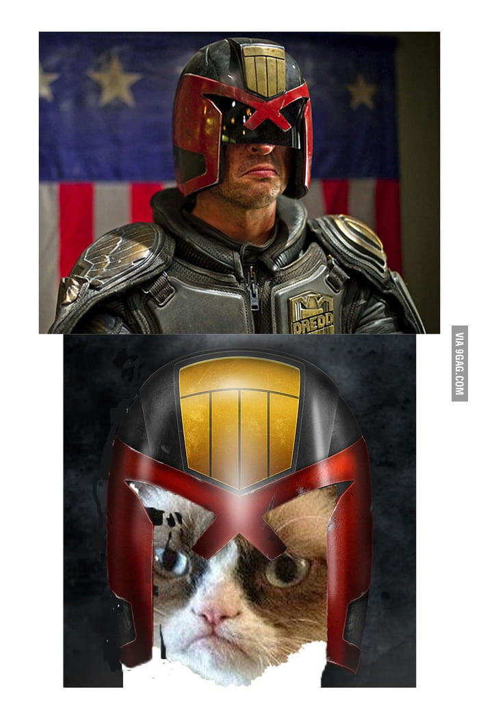 Dredd gets a partner - 9GAG