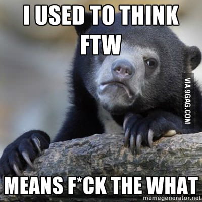 F*UCK THE WHAT - 9GAG