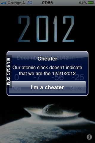 I'm a cheater - 9GAG