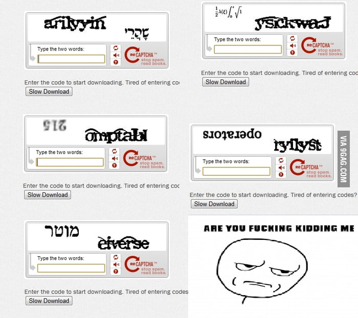 TROLL CAPTCHA!!!!! - 9GAG