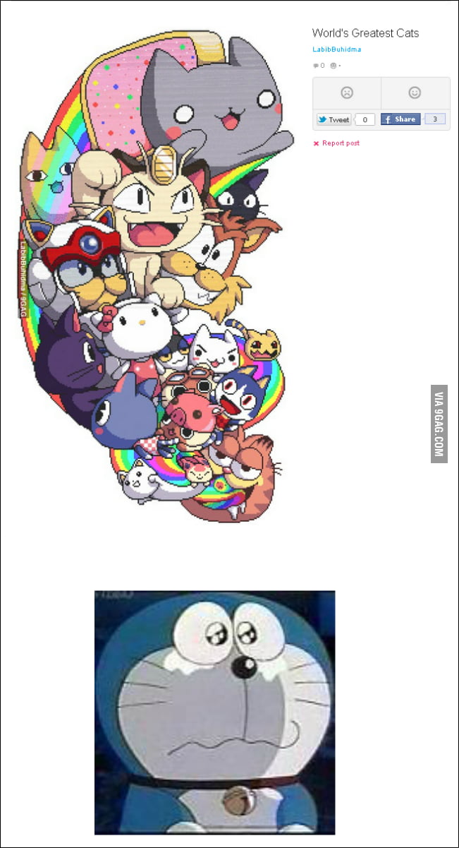 SAD DORAEMON IS SAD - 9GAG