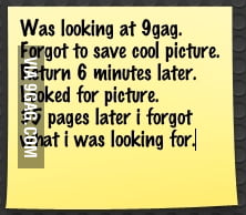 Posting this is going to set me back 20 more pages - 9GAG