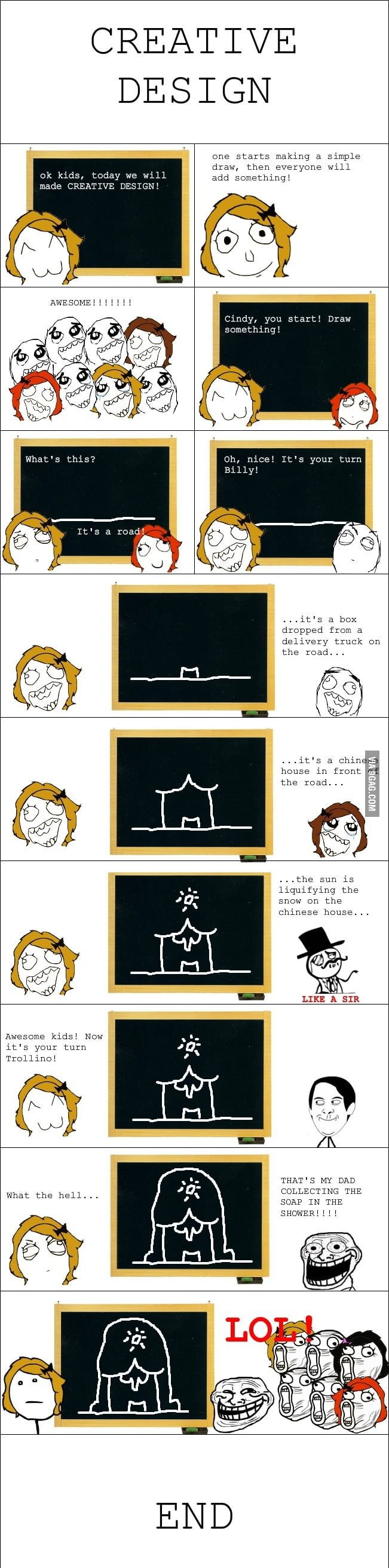 Troll in class - 9GAG