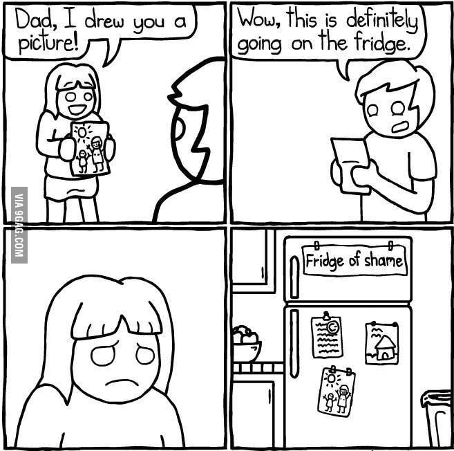 The Fridge of shame - 9GAG