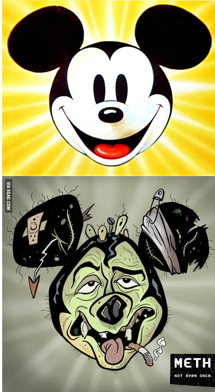 You crack me up Micky... Seriously though, don't do meth. - 9GAG