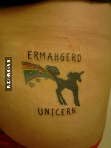Unicorn Tattoo - 9GAG