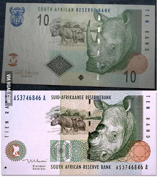 The South African R10 note in a few years - 9GAG