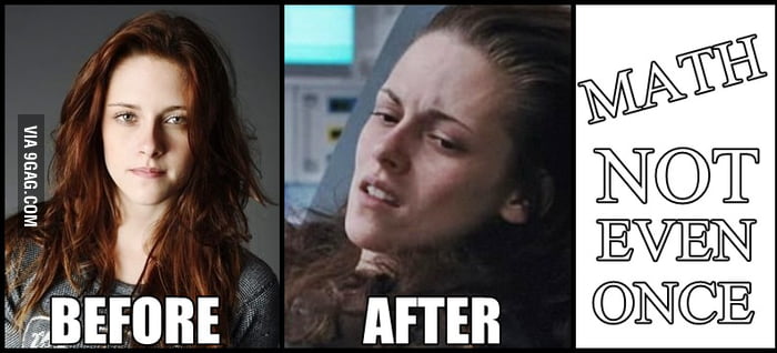 Math , not even once! - 9GAG
