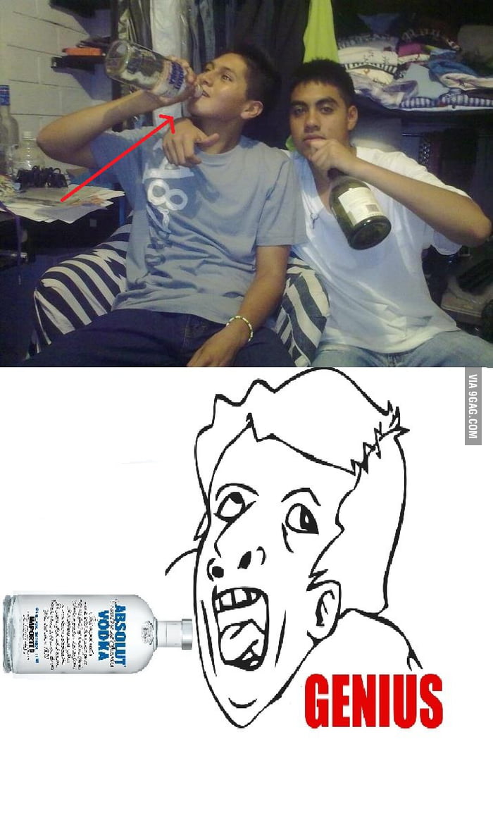 Genius Strikes Again! - 9GAG
