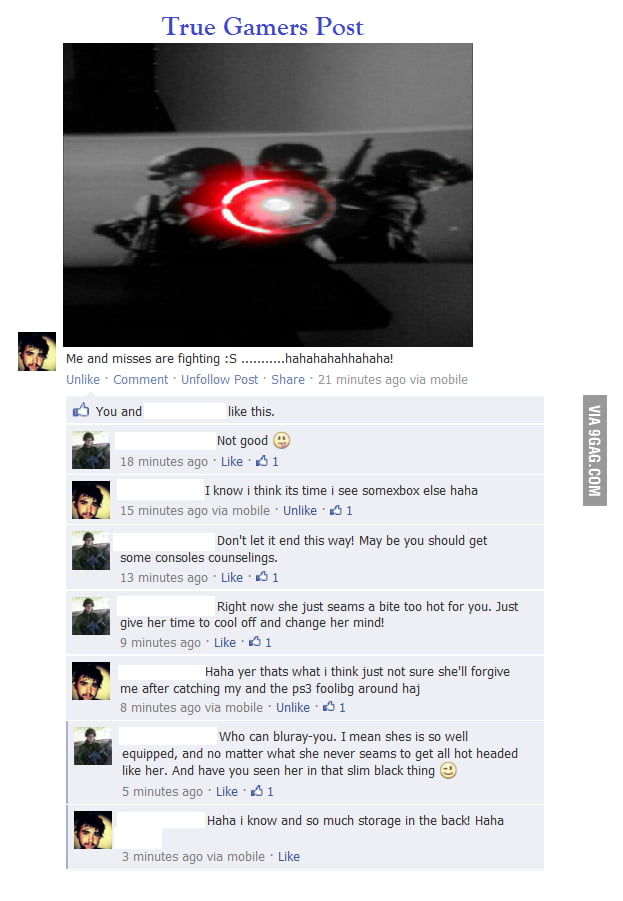 True gamers discution - 9GAG
