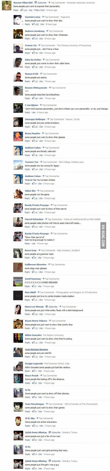 Some People... - 9GAG