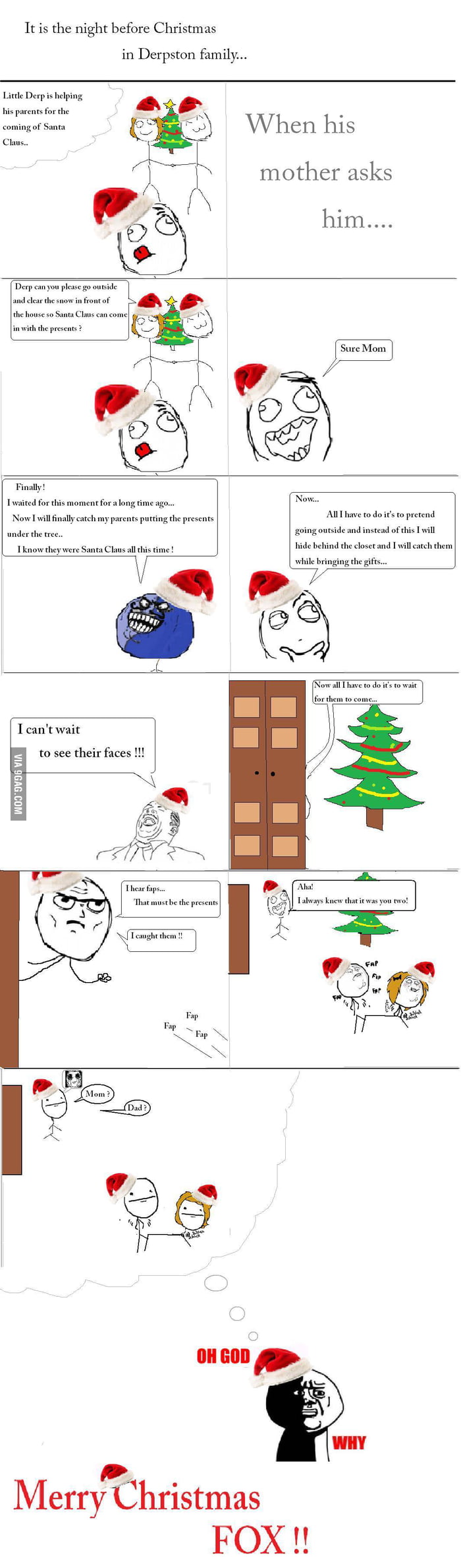 Catching the Santa Claus - 9GAG
