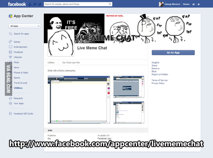 New Live Meme Chat Launched :D - 9GAG