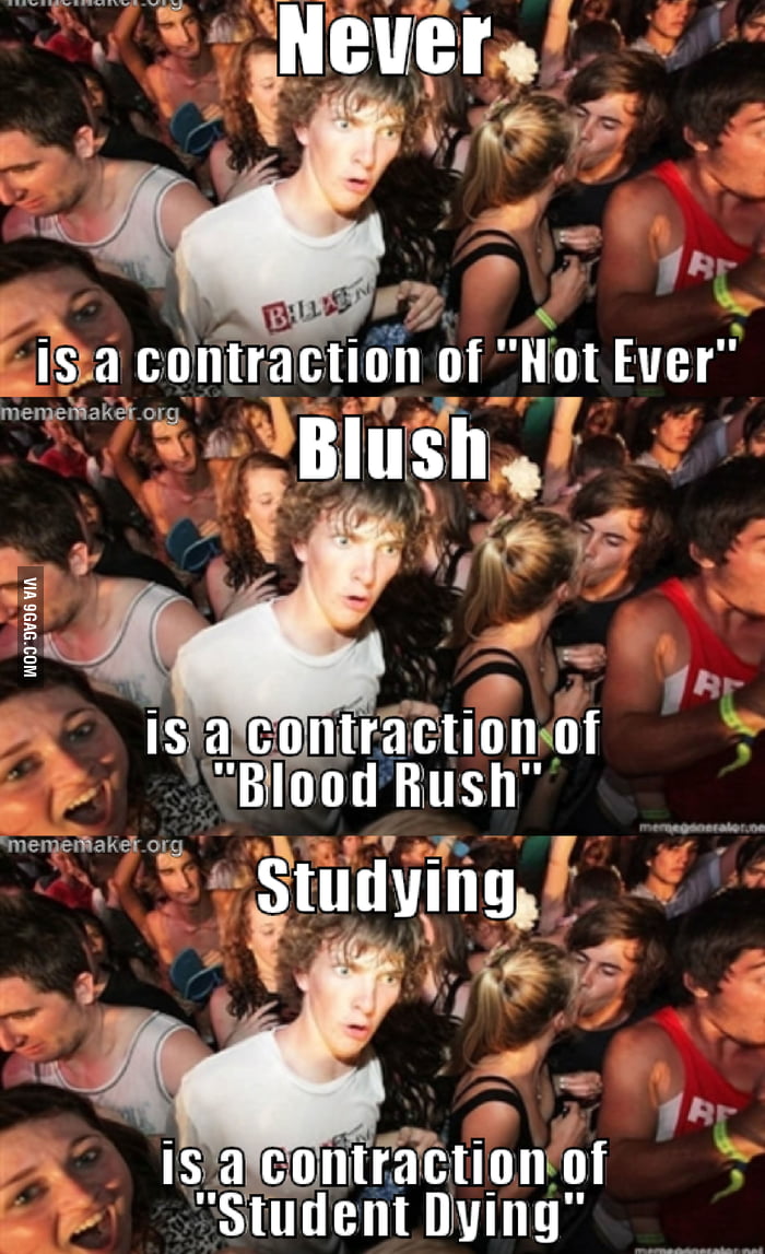 Sudden Realization - 9GAG
