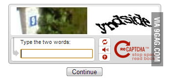 You had one job, captcha...... - 9GAG