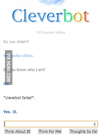 Dirty CleverBot - 9GAG