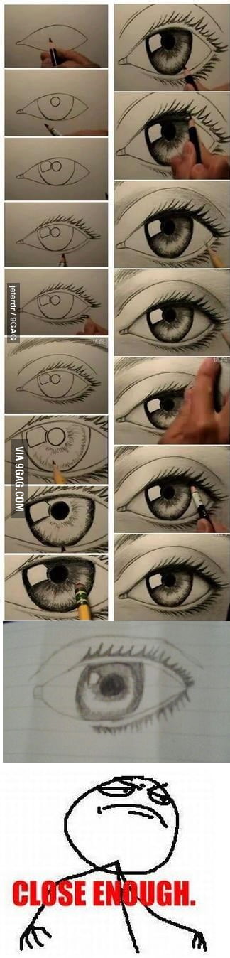 I've never been able to draw.... - 9GAG