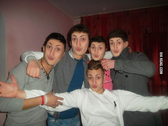 1st duck face swap of 2013 - 9GAG