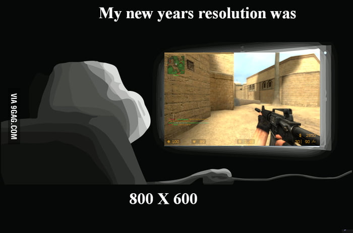 New years resolution - 9GAG