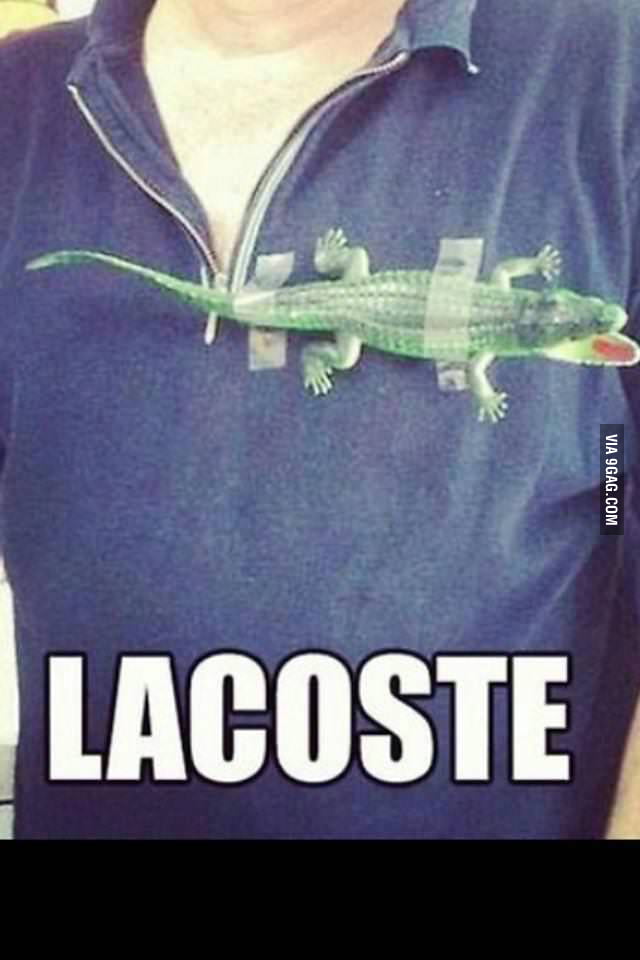 LACOSTE - 9GAG