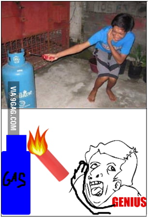 GENIUS Strike Again - 9GAG