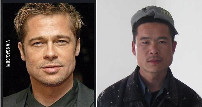 Asian Brad Pitt - 9GAG