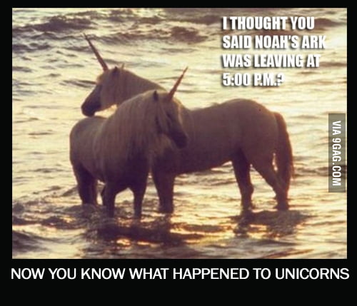 Why there are no unicorns - 9GAG