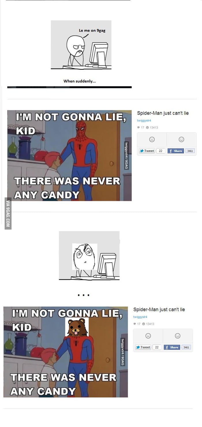 Scrolling down when suddenly... - 9GAG