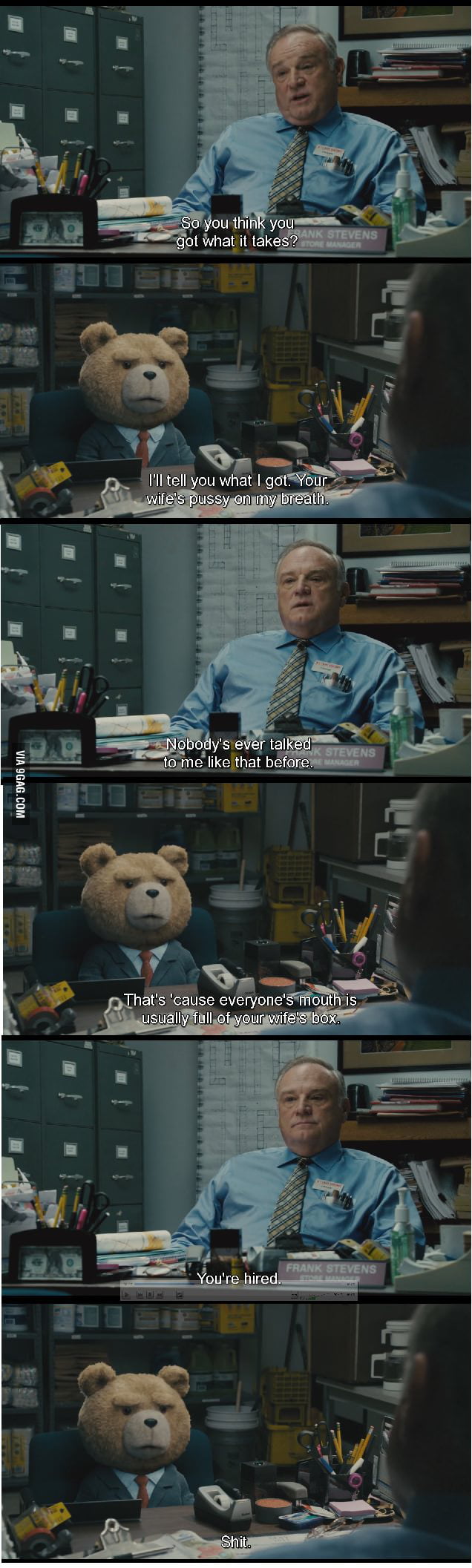 Ted being Ted - 9GAG