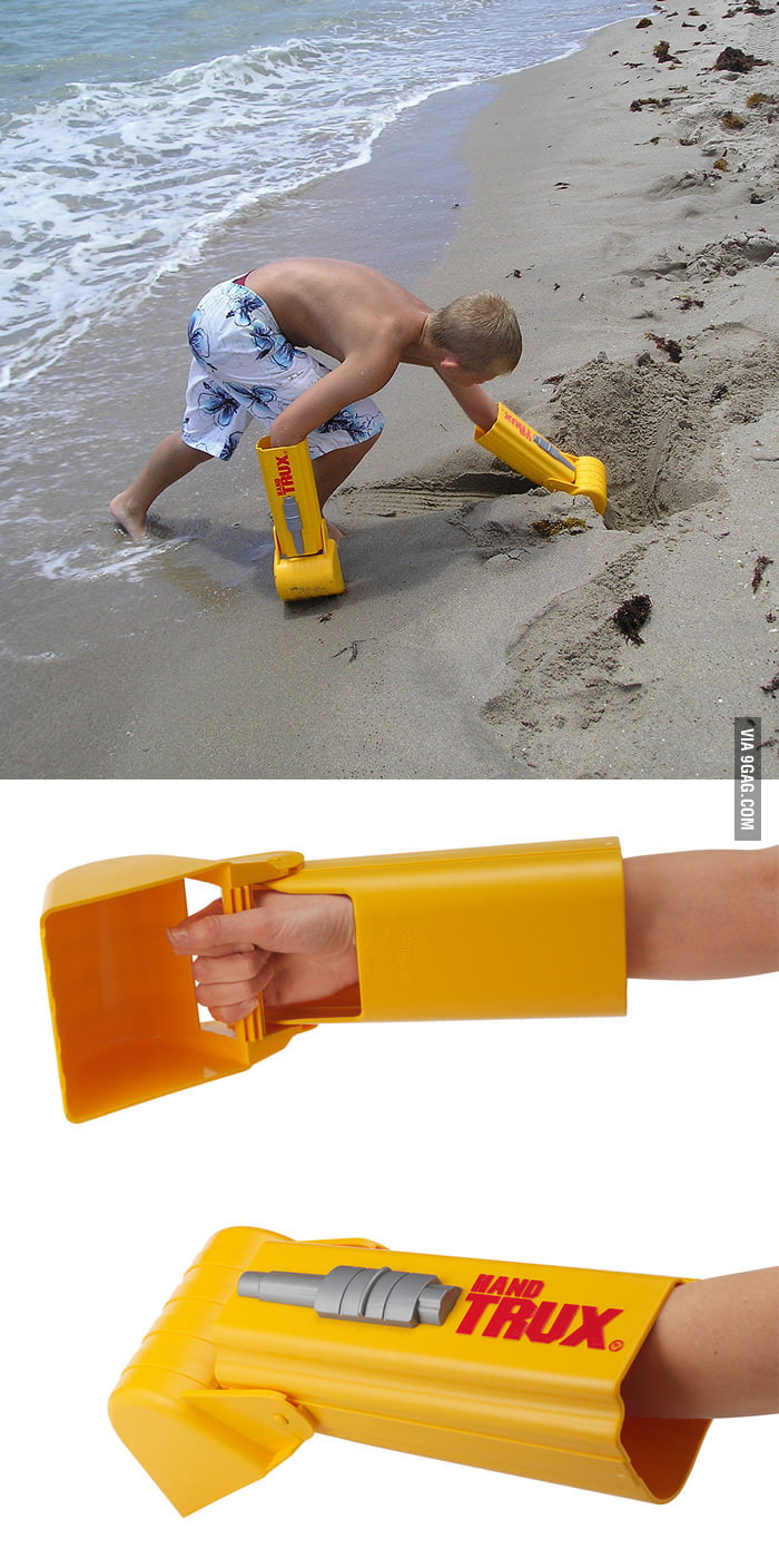 It'd be great if I had these shovels when I was a kid. - 9GAG