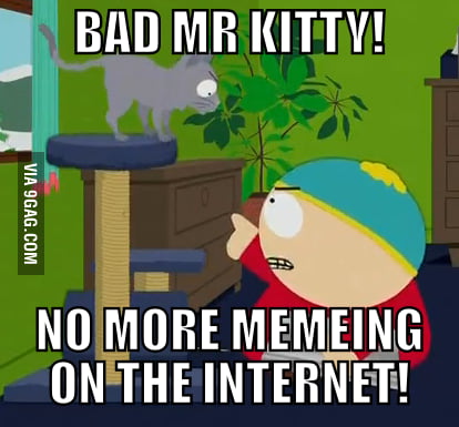 Bad Mr Kitty! - 9GAG
