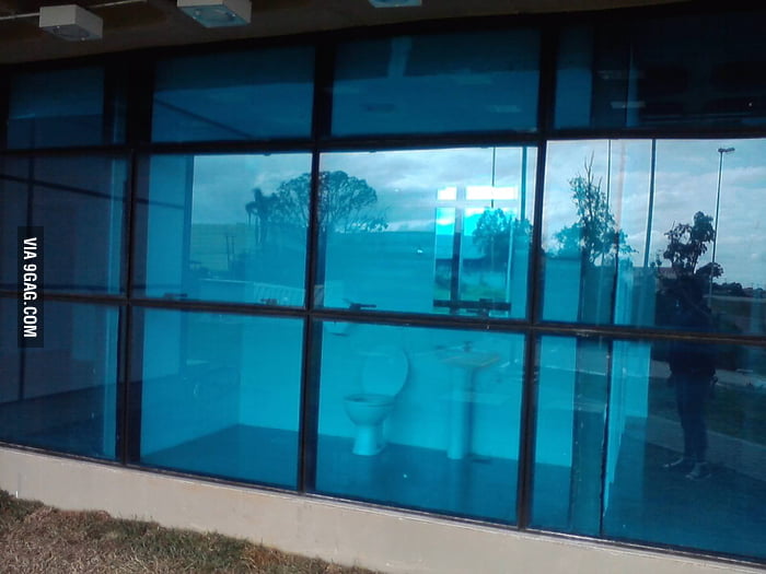 Just a public library's toilet in Brazil. - 9GAG