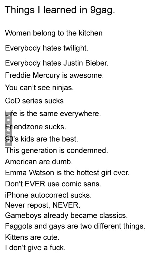Insert awesome title here - 9GAG