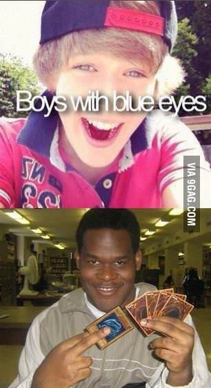 Blue eyes - 9GAG
