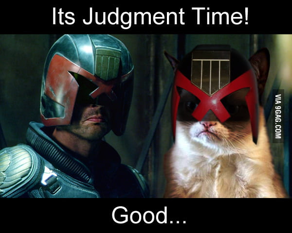 Judge Grumpy - 9GAG