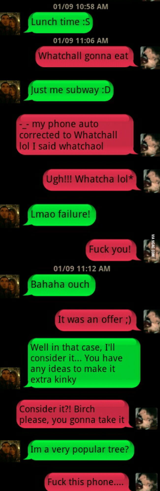Yet another Auto correct fail - 9GAG
