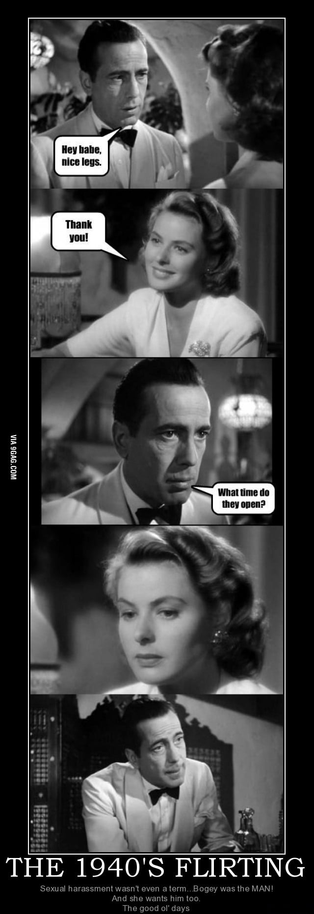 Old School Flirting - 9GAG