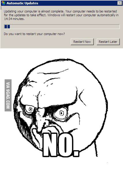 Do you want to restart your computer? - 9GAG