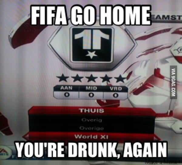 Fifa, go home. - 9GAG