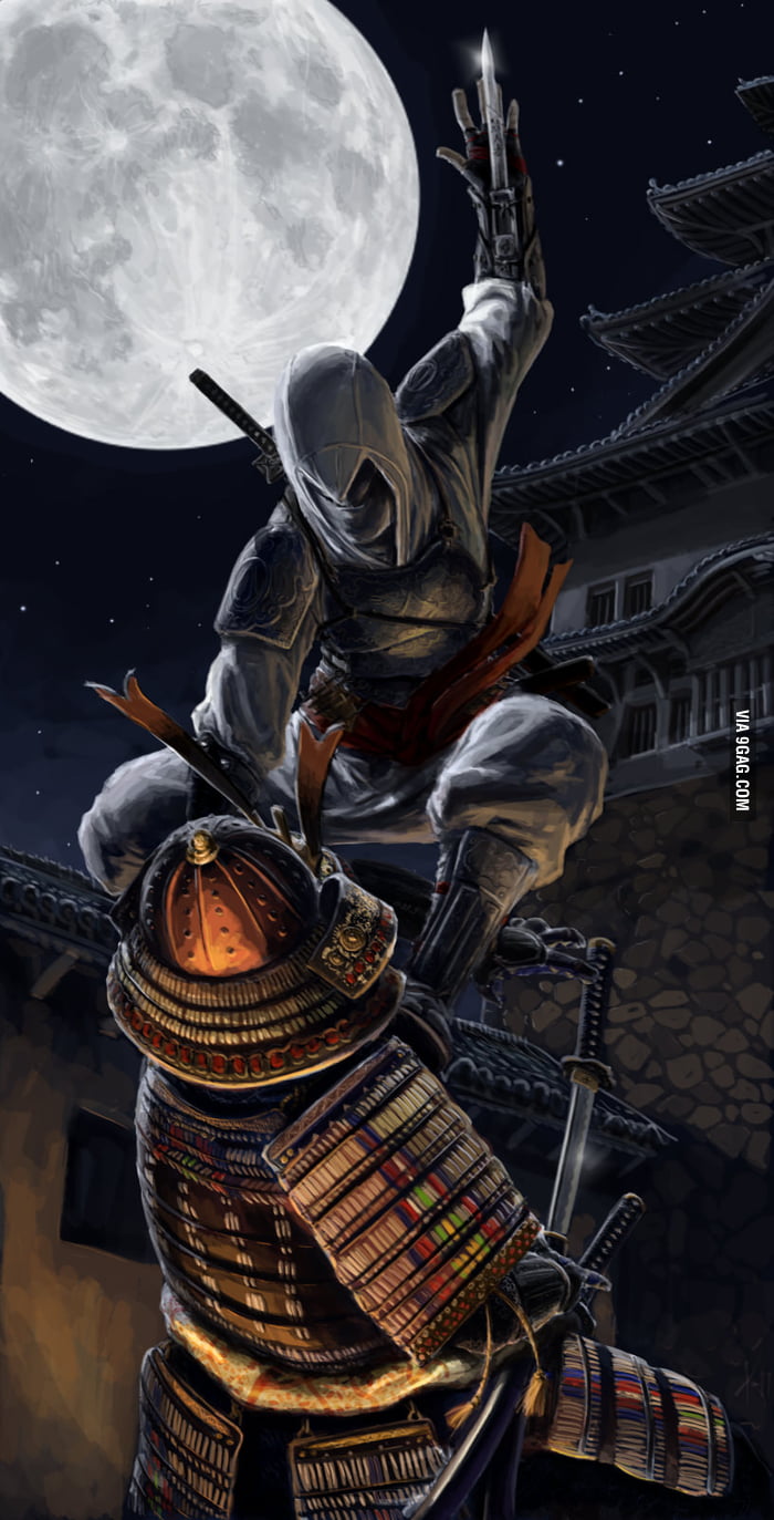 The Feudal Japan Assassin Made By Txikimorin Deviantart 9gag