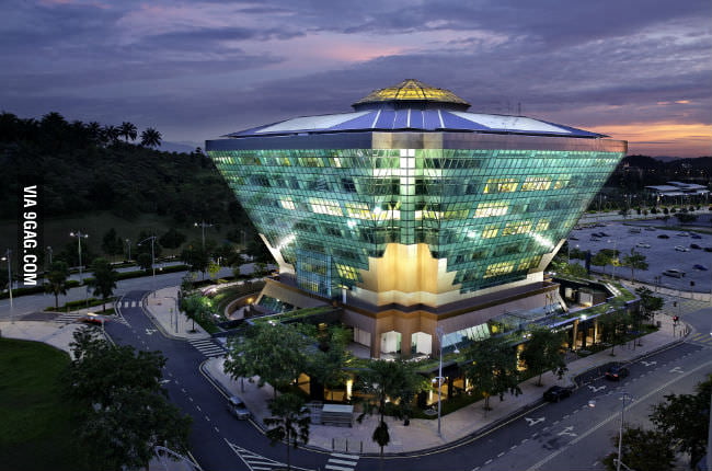 Malaysia Energy Commission a.k.a The Diamond Building - 9GAG